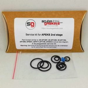 Viton® Service kit for APEKS 1st Stage SGAP 0241 (2nd updated)