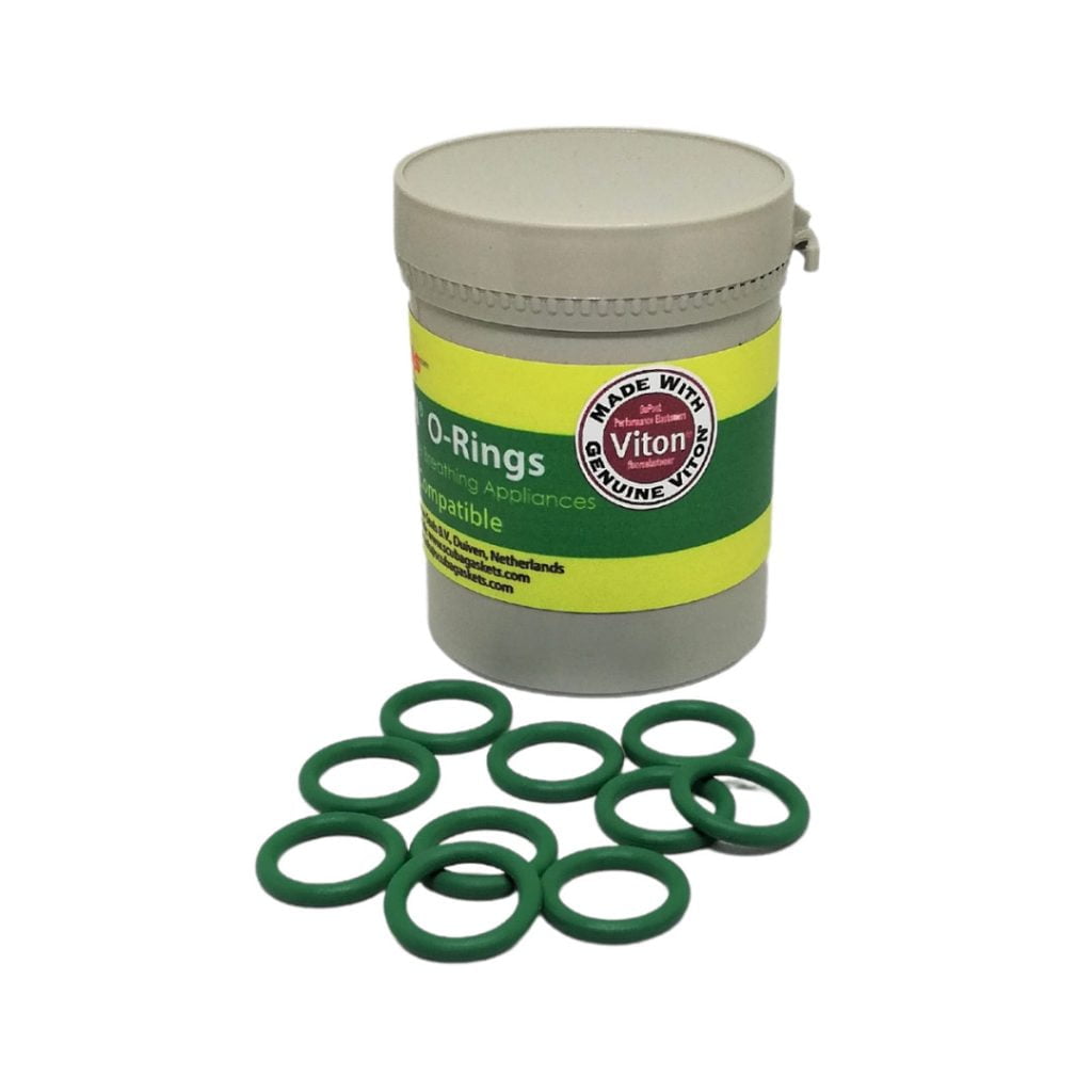 Green Viton O-rings Sh90 - Scuba Gaskets