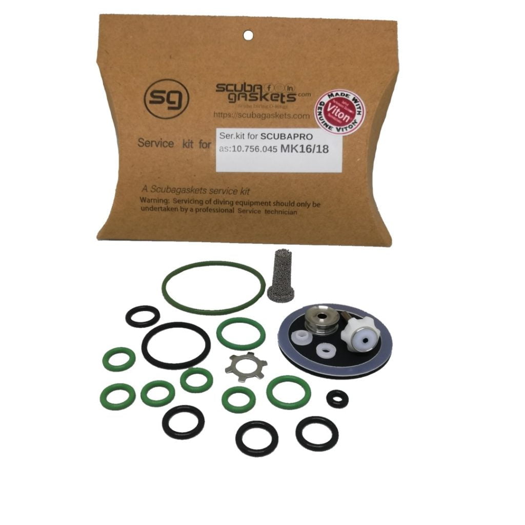 Viton Service kit for Scubapro 1st stage MK16/MK18