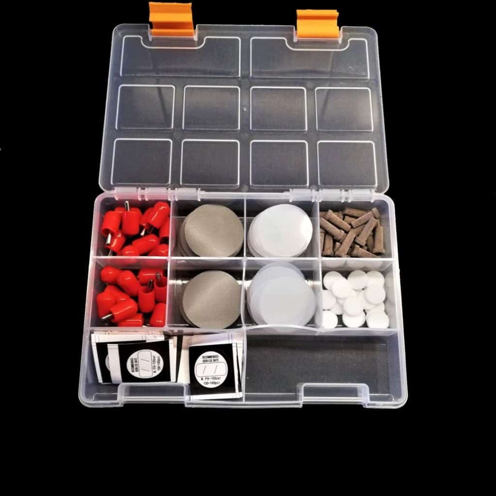Spare Parts Box for Apeks 1st stage scuba gear maintenance