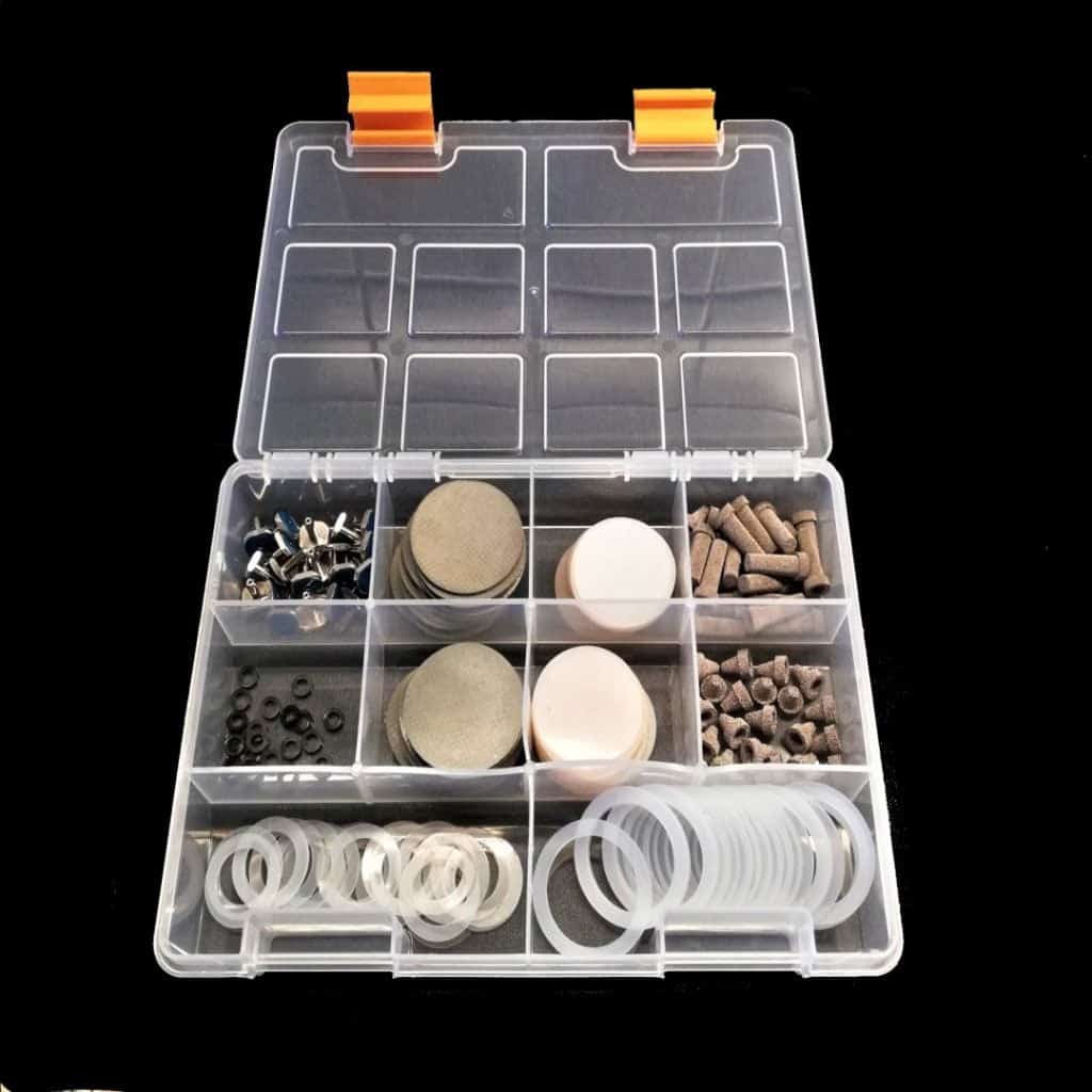 SG Spare Parts box for Aqualung 1st stage scuba gear maintenace